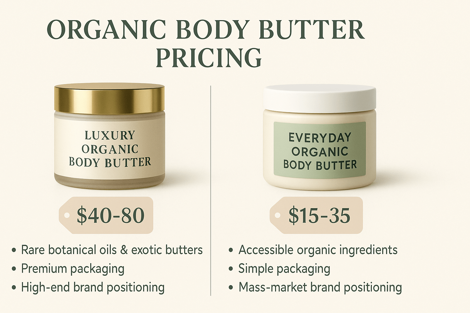 How Much Does Organic Body Butter Cost? Luxury vs Everyday