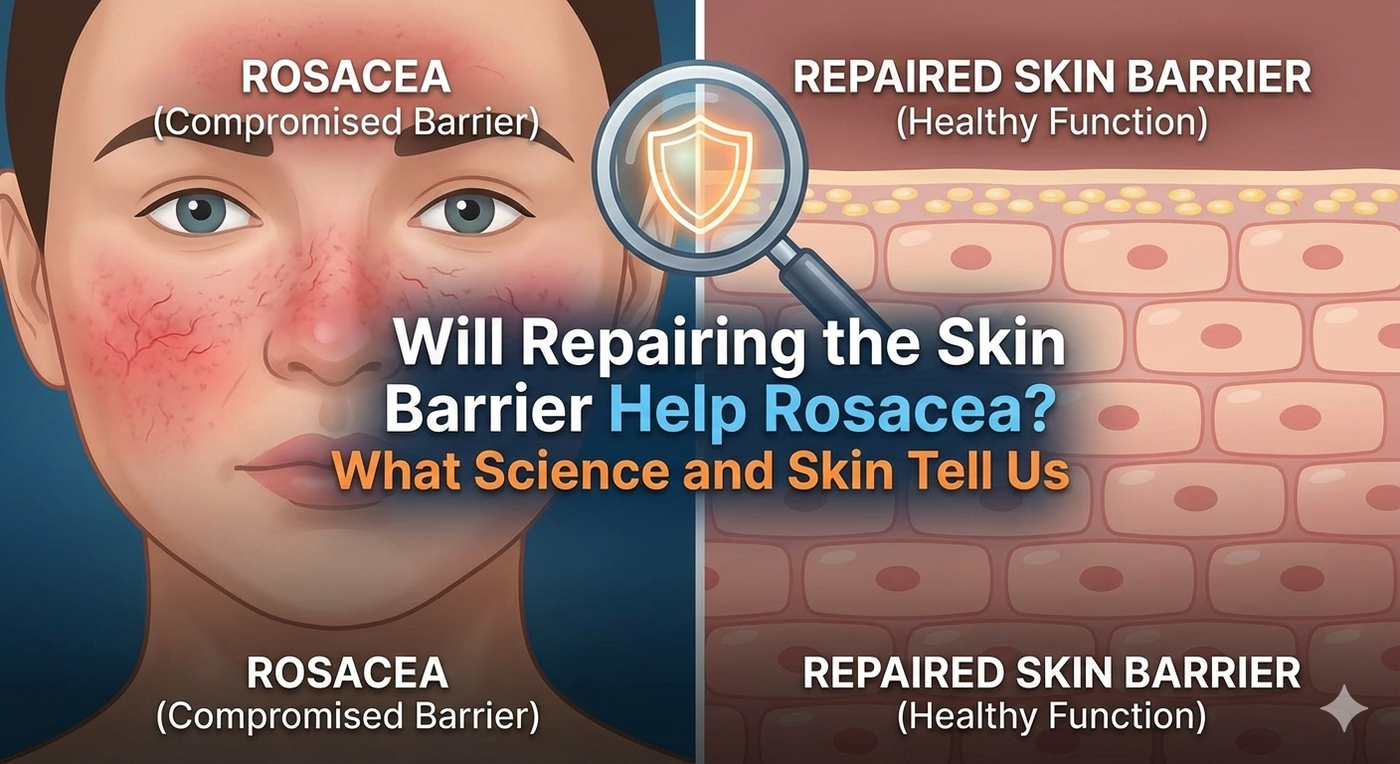 Will Repairing the Skin Barrier Help Rosacea? | Glimmer Goddess®