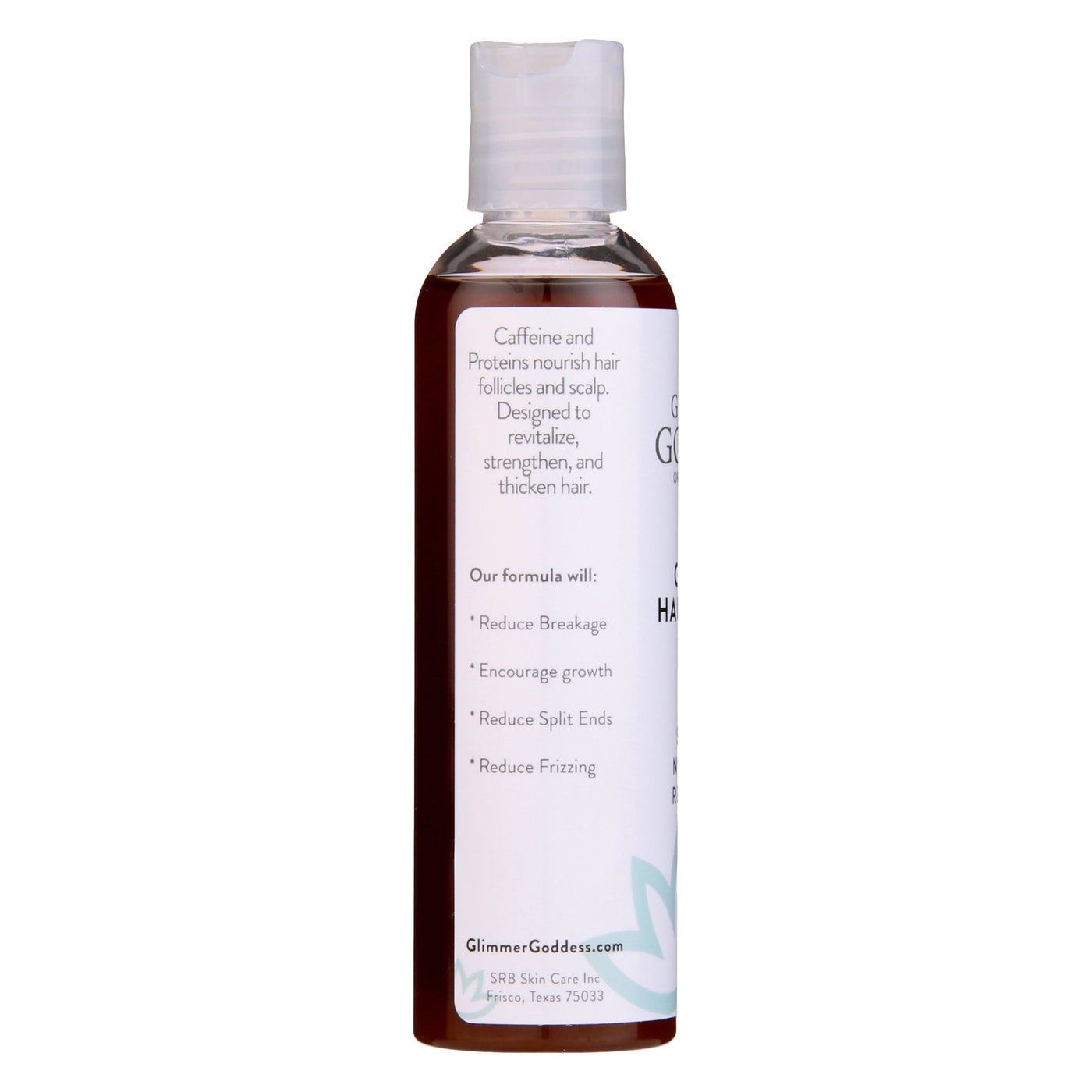 Organic Caffeine Hair Growth Serum | Glimmer Goddess®